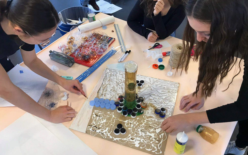 Kantonsschule Uster: Modelle aus Zuckerwürfeln und PET-Flaschen ...